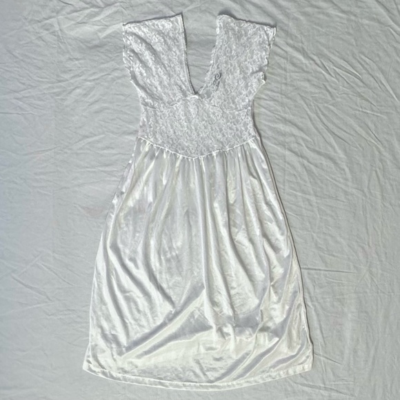 Apostrophe | Dresses | Vtg7s White Apostrophe Slip Dress | Poshmark